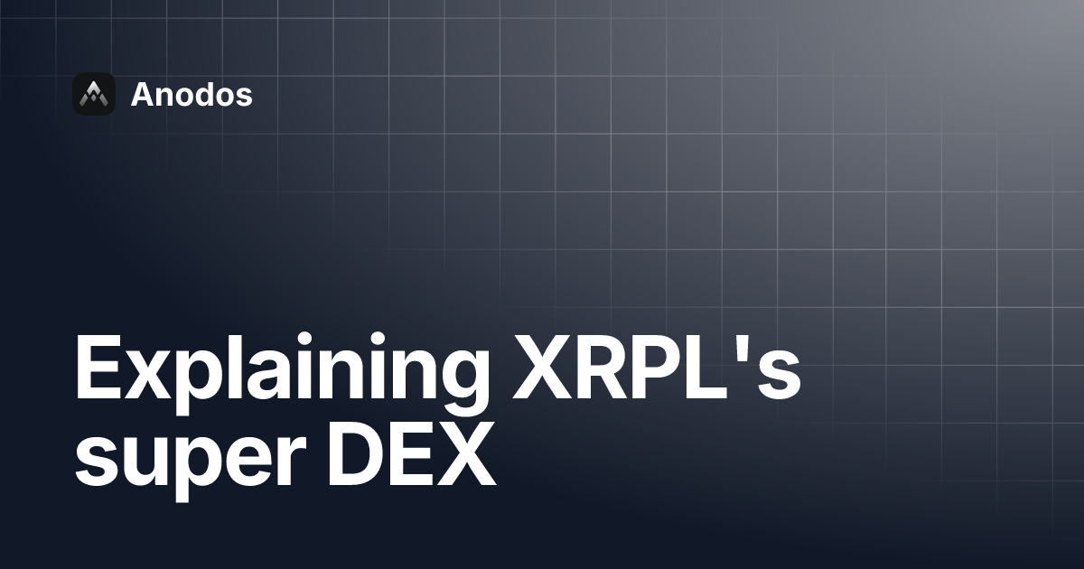 What Is An Automated Market Maker Anodos